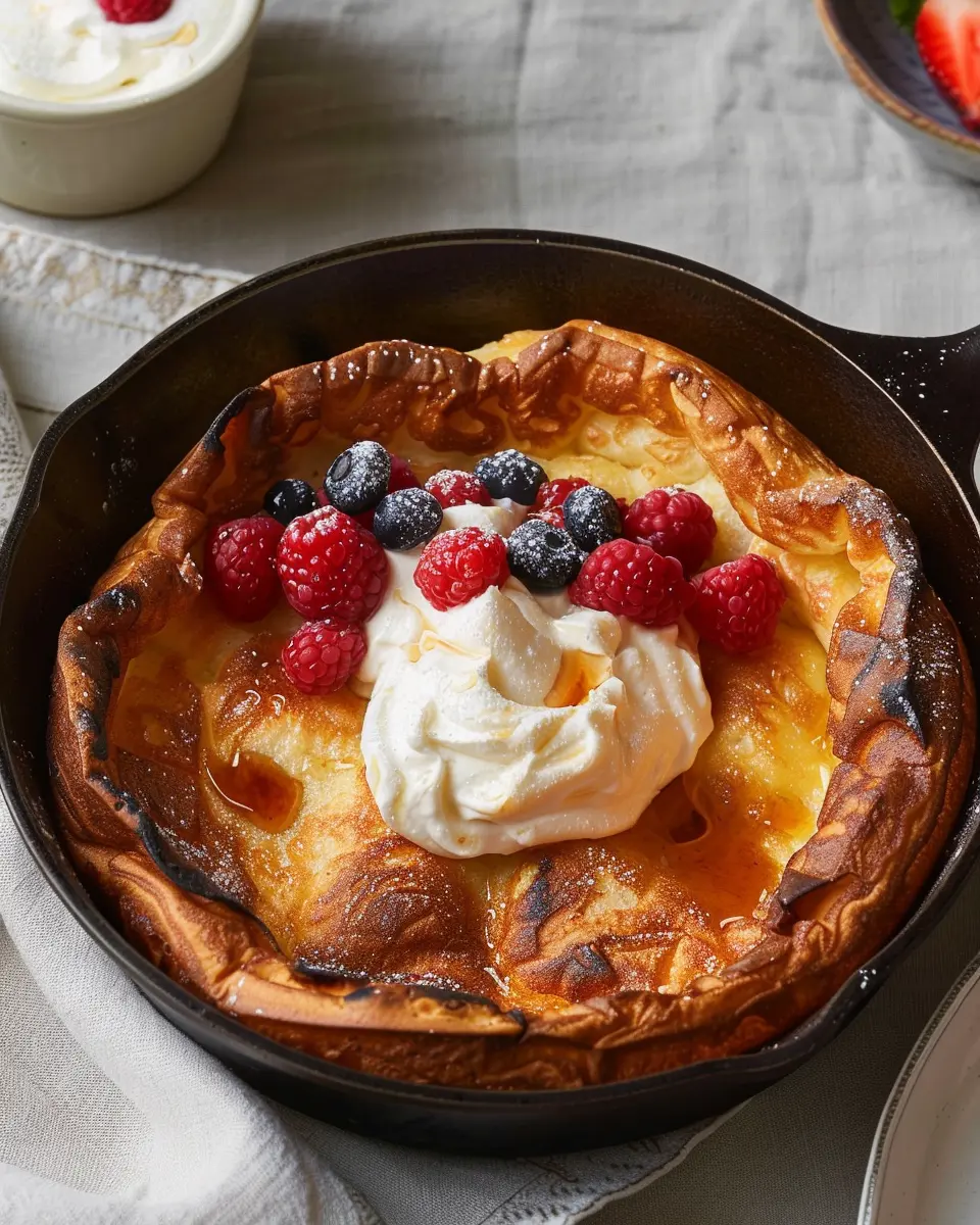 Dutch baby pancake