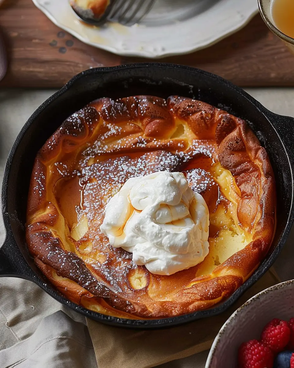 Dutch baby pancake