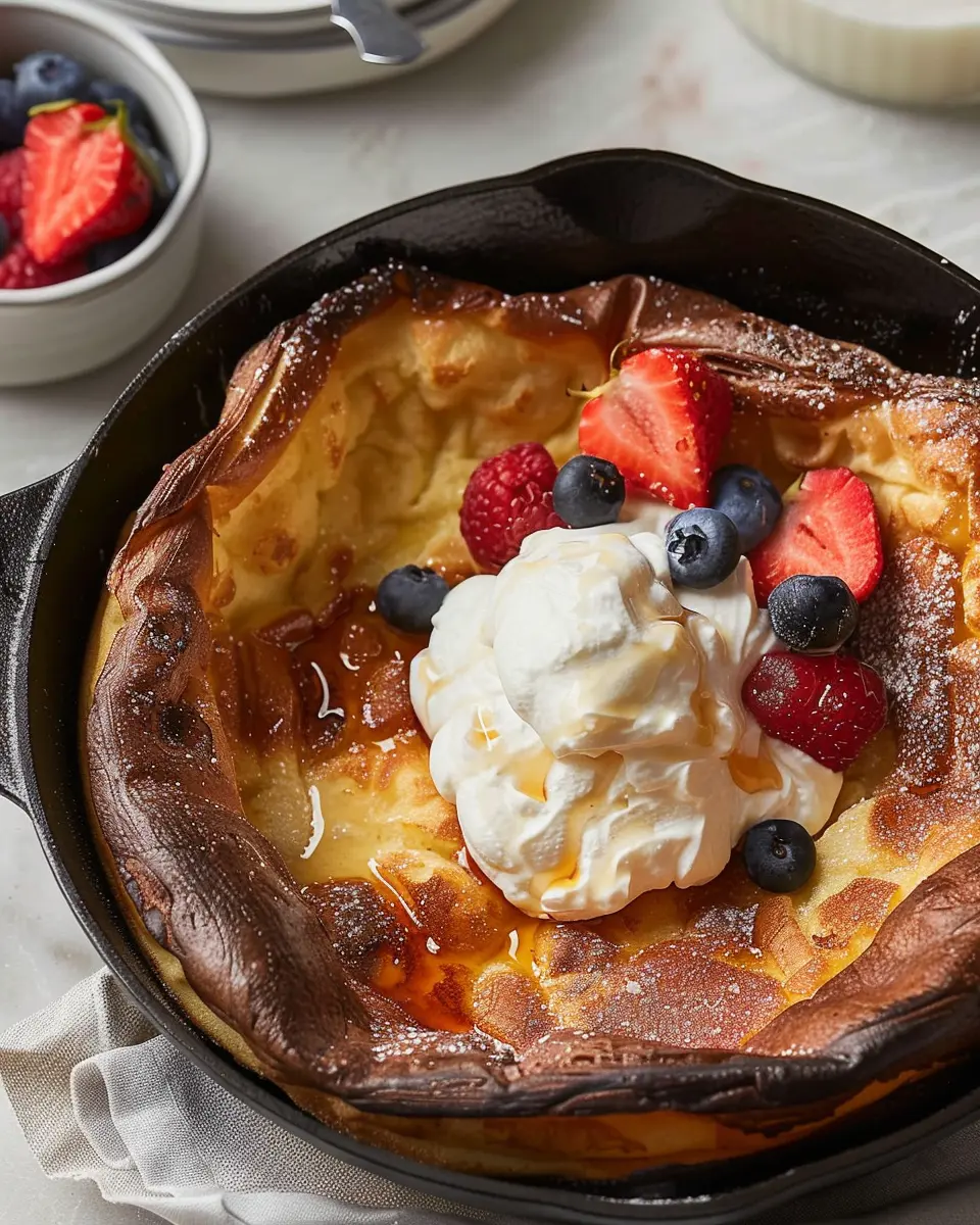 Dutch baby pancake