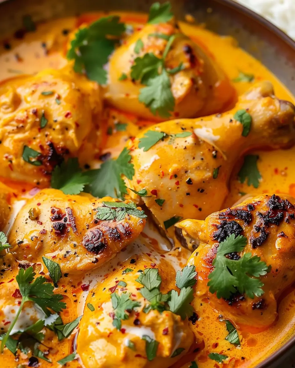 creamy butternut squash butter chicken